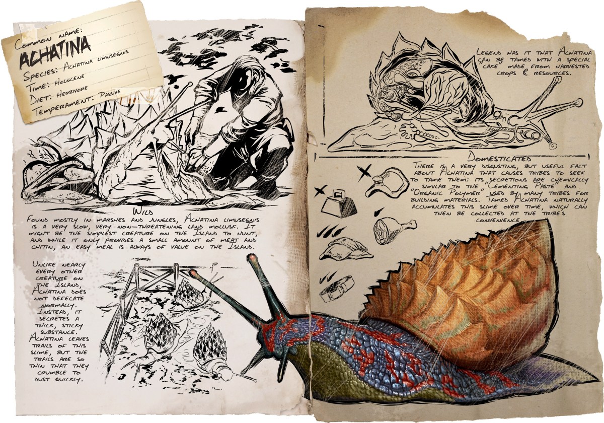 The giant snails of ARK: Survival Evolved – Journal of Geek Studies