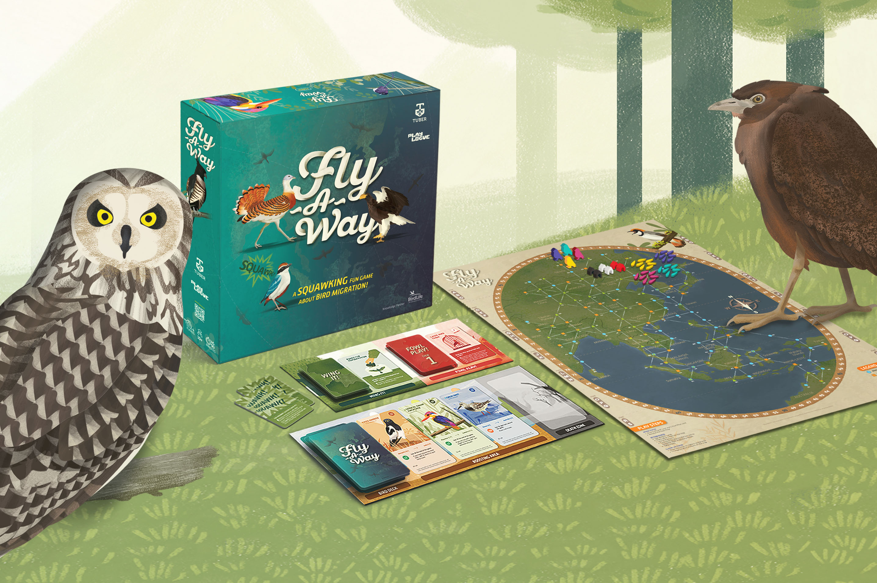 Fly-A-Way: a board game to save migratory birds – Journal of Geek Studies